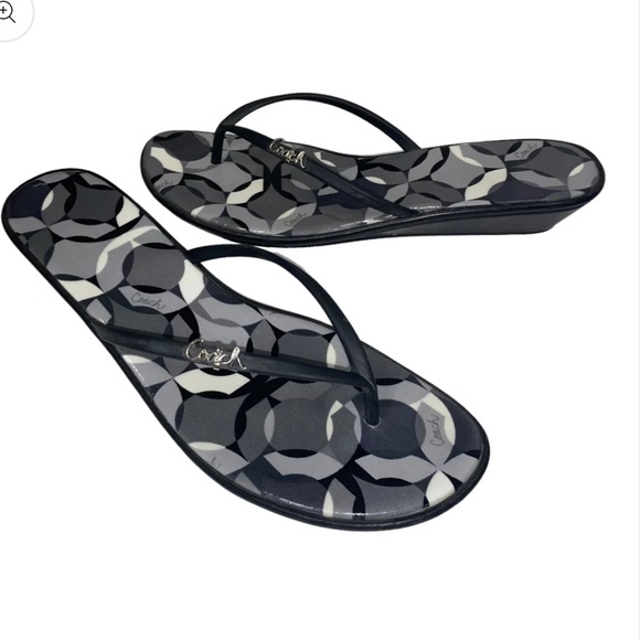 Coach | Shoes | Coach Doran Rubber Thong Sandals | Poshmark